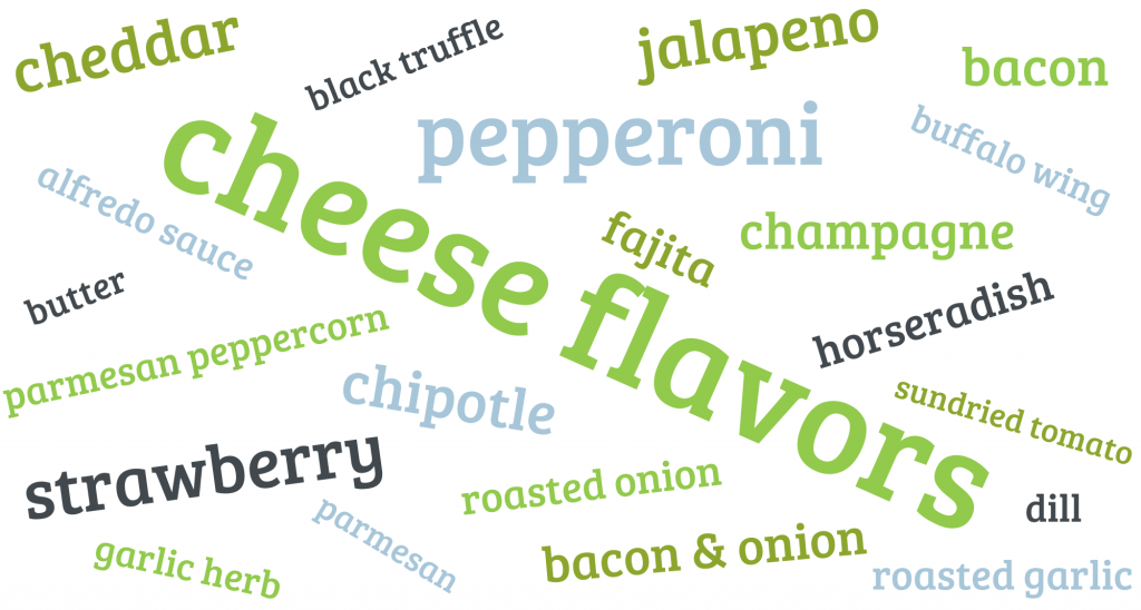 Market Trends – Flavored Cheese Pt. 2, Flavor Trends - Trilogy Flavors